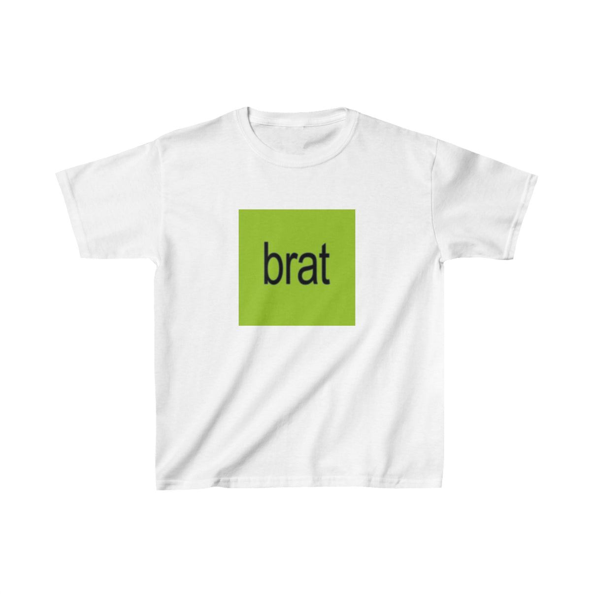 'brat' Baby Tee – When In Doubt.