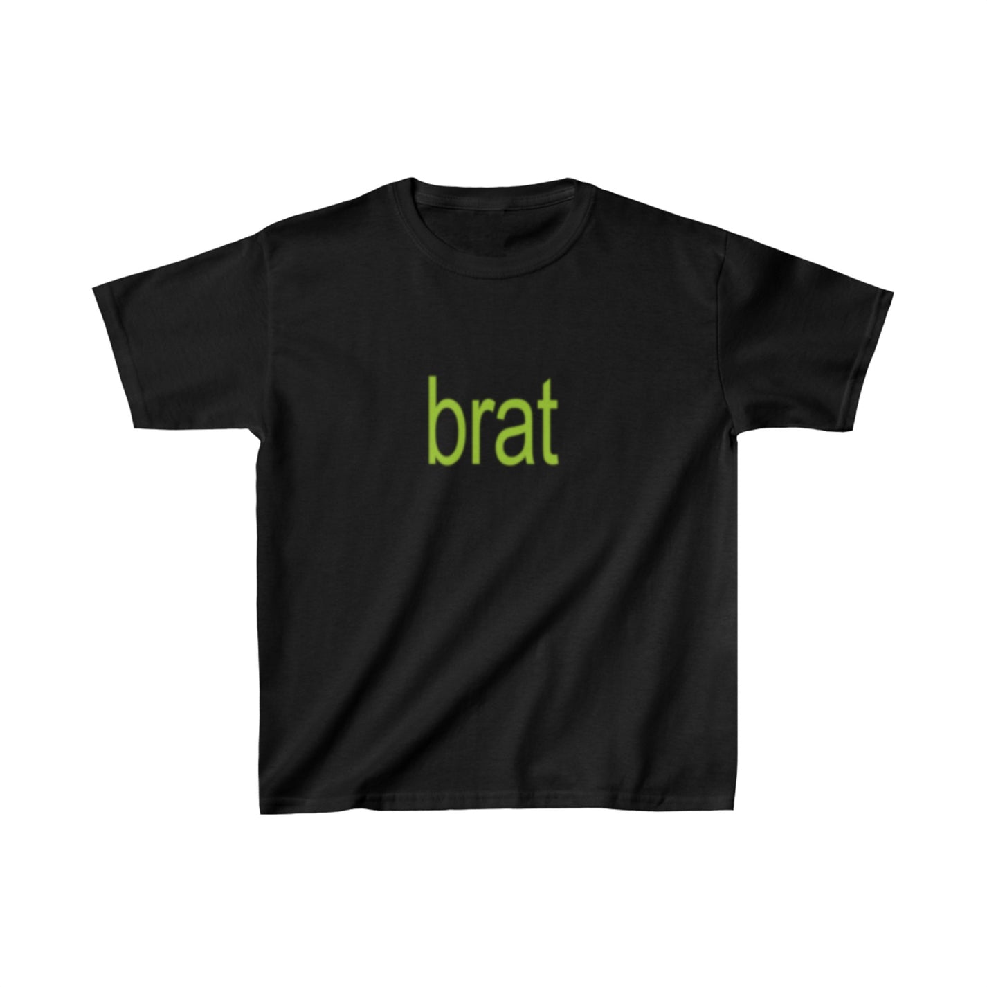 'brat' Baby Tee – When In Doubt.